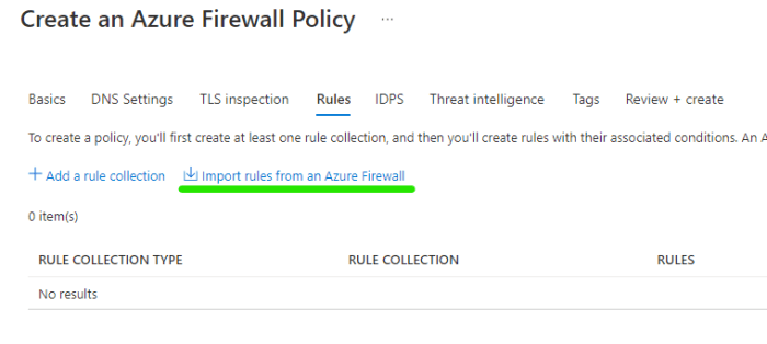 How to – Migrate Azure Firewall from Classic Rules to Policy – wedoAzure